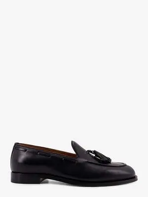 Loro Piana Serge Tassel Leather Loafers - Black