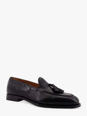 Loro Piana Serge Tassel Leather Loafers - Black