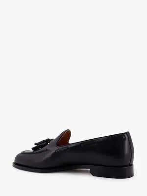 Loro Piana Serge Tassel Leather Loafers - Black