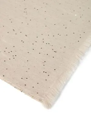 Brunello Cucinelli Cashmere And Silk Scarf - Multicolor