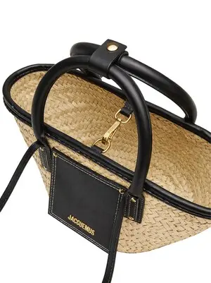 Jacquemus Small Le Chiquito Soli Basket Bag