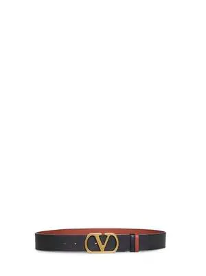 Valentino Garavani Vlogo Signature Reversible Belt - Multicolor