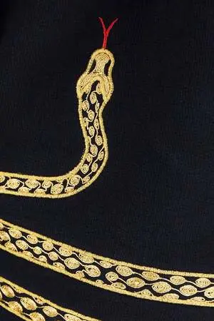 Thom Browne Embroidered Snake Sweatpants