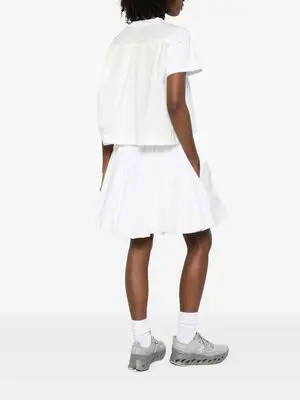 Sacai Cotton T-shirt With Pocket - Multicolor