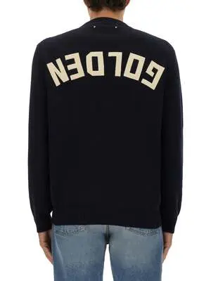 GOLDEN GOOSE Crewneck Jersey With Logo