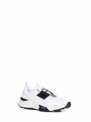 Valentino Garavani White And Black True Act Low-top Sneakers - Multicolor