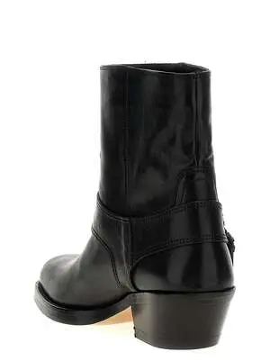 Isabel Marant Étoile Akson Gaucho Ankle Boots