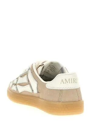 Amiri Pacific Bones Lace-up Suede Sneakers