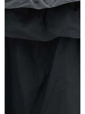 Saint Laurent Sleeveless Country Dress In Technical Canvas