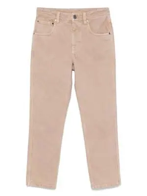 Brunello Cucinelli Dyed Cotton Pants - Multicolor