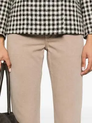 Brunello Cucinelli Dyed Cotton Pants - Multicolor