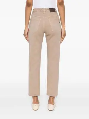 Brunello Cucinelli Dyed Cotton Pants - Multicolor