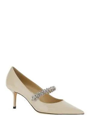 JIMMY CHOO Bing Pumps With Crystal Embellishments - Multicolor