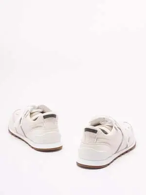 Brunello Cucinelli Deerskin Lace Up Sneakers - Multicolor
