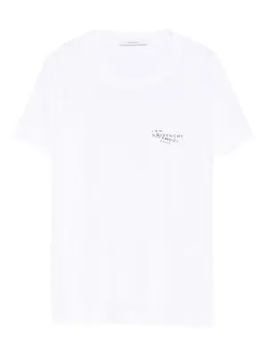 Givenchy Logo Cotton T-shirt - Multicolor