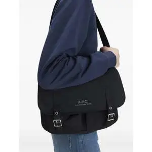 A.p.c. Polyamide And Polyurethane Messenger Bag