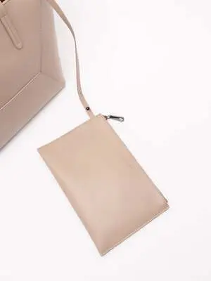 Brunello Cucinelli Calf Leather Tote Bag - Multicolor