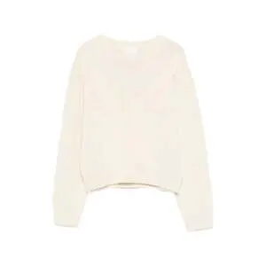 A.p.c. Neutral Tonal Logo Crew Neck Jumper