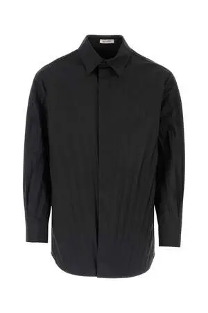 Valentino Garavani Tech Nylon Oversize Shirt - Black