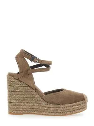 Brunello Cucinelli Open Toe Espadrilles