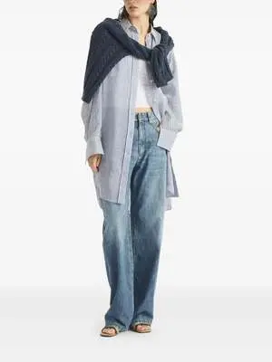 Brunello Cucinelli Medium Wash Denim Pants - Multicolor