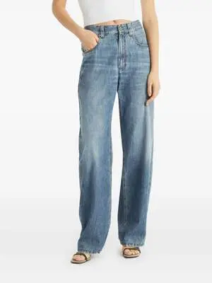 Brunello Cucinelli Medium Wash Denim Pants - Multicolor