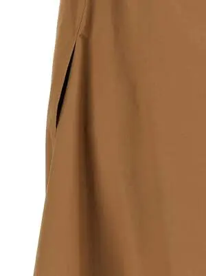 Saint Laurent Off-the-shoulder Flounce Dress