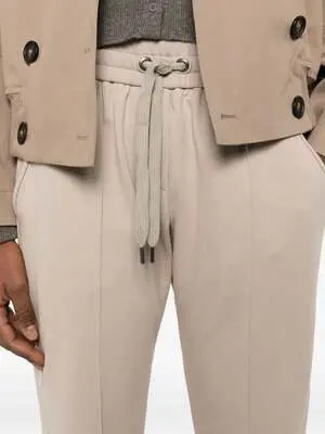 Brunello Cucinelli Cotton Track Pants - Multicolor
