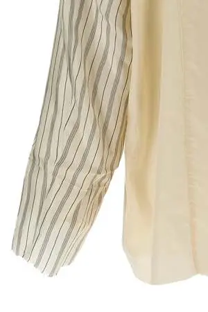 MAISON MARGIELA Anonymity Of The Lining' Bi-material Jacket - Cream