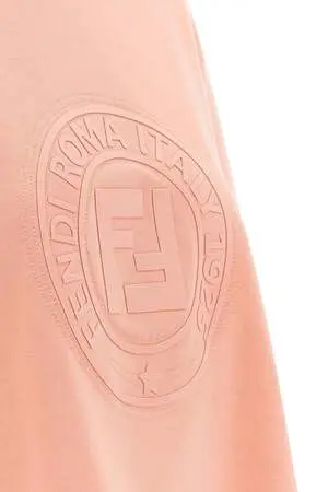 Fendi 3d Roma' Cropped Sweatshirt
