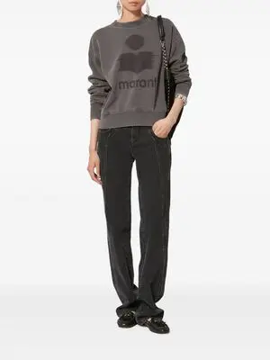 Isabel Marant Étoile Mobyli Cotton Sweatshirt - Multicolor