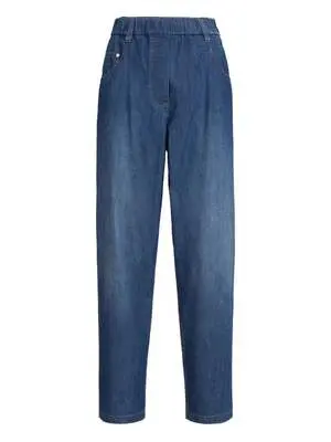 Brunello Cucinelli BRUNELLO CUCINELLI Lightweight Cotton Jeans Multicolor
