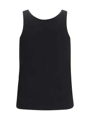 Brunello Cucinelli Sparkling Knit Tank Top - Black
