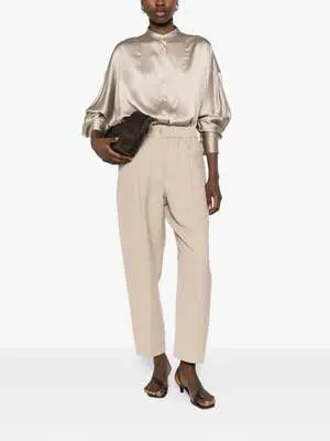 Brunello Cucinelli Viscose Trousers - Multicolor