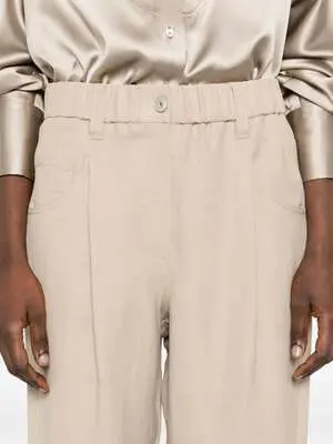 Brunello Cucinelli Viscose Trousers - Multicolor