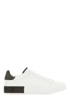Dolce & Gabbana Leather Sneakers - Multicolor