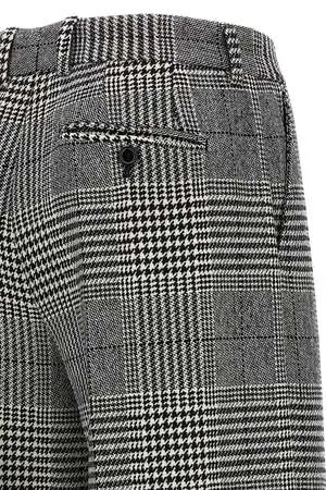 Dolce & Gabbana Sartoriale Houndstooth Wool Blend Trousers - Multicolor