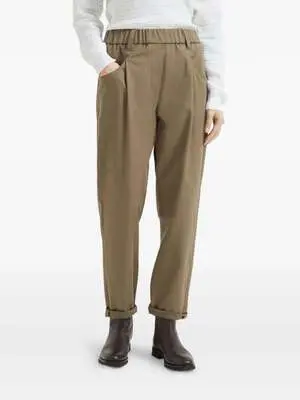 Brunello Cucinelli Baggy Cotton Pants