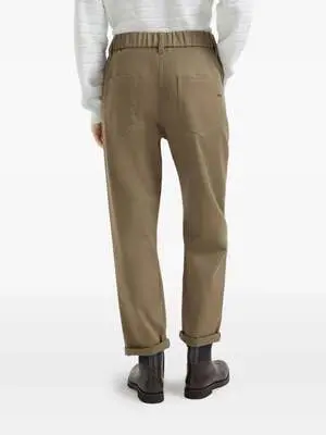 Brunello Cucinelli Baggy Cotton Pants
