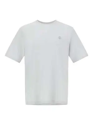 Herno Herno Men Embroidered Logo Jersey T-Shirt Gray