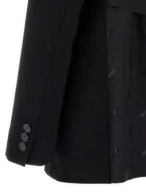 Moschino Single-breasted Martingale Blazer