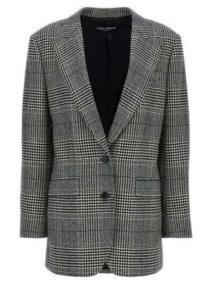 DOLCE & GABBANA DOLCE & GABBANA Pied De Poule Blazer