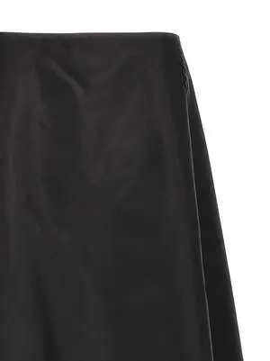 Marni Nylon Skirt With Embroidered Logo