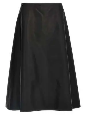 MARNI MARNI Nylon Skirt With Embroidered Logo