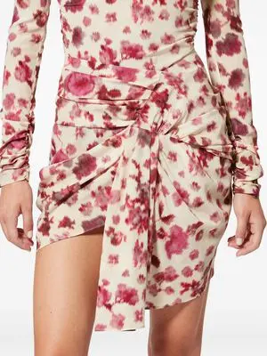 Isabel Marant Étoile Ovia Printed Silk Skirt - Multicolor
