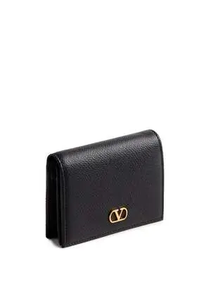 Valentino Garavani Vlogo Signature Leather Wallet - Multicolor