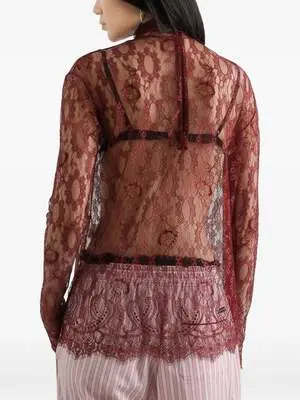 Dolce & Gabbana Lace Top - Multicolor
