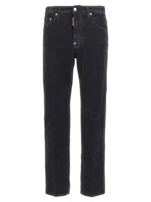 Dsquared2 642" Corduroy Pants - Blue
