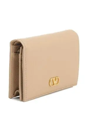 Valentino Garavani Vlogo Signature Leather Wallet - Multicolor