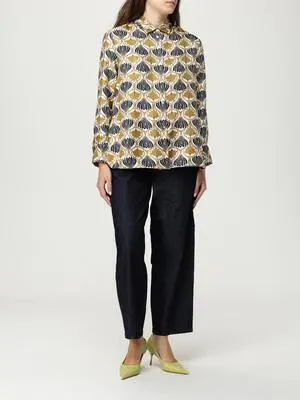 Max Mara Silk Printed Shirt - Multicolor